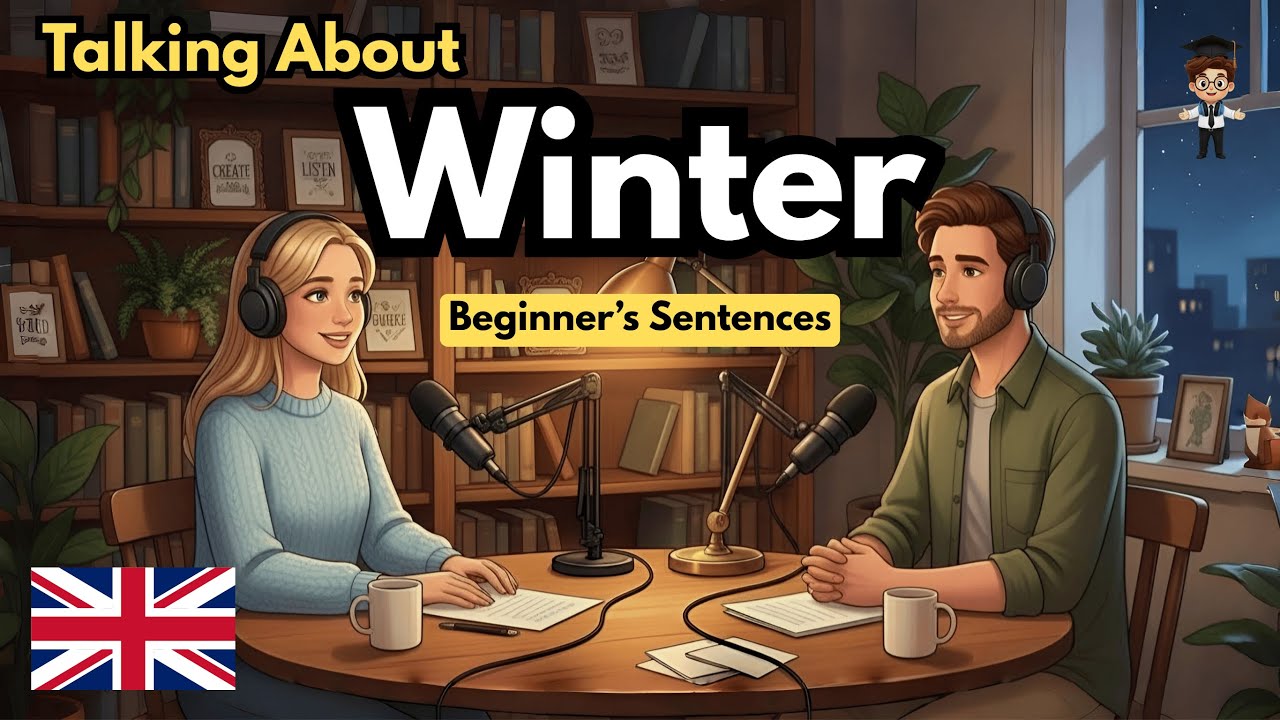 Talking About Winter in English ️ | Winter Conversation with Maya ...