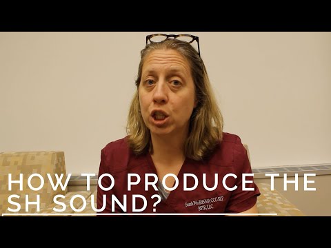 How To Produce Sh Sound Speech Therapy