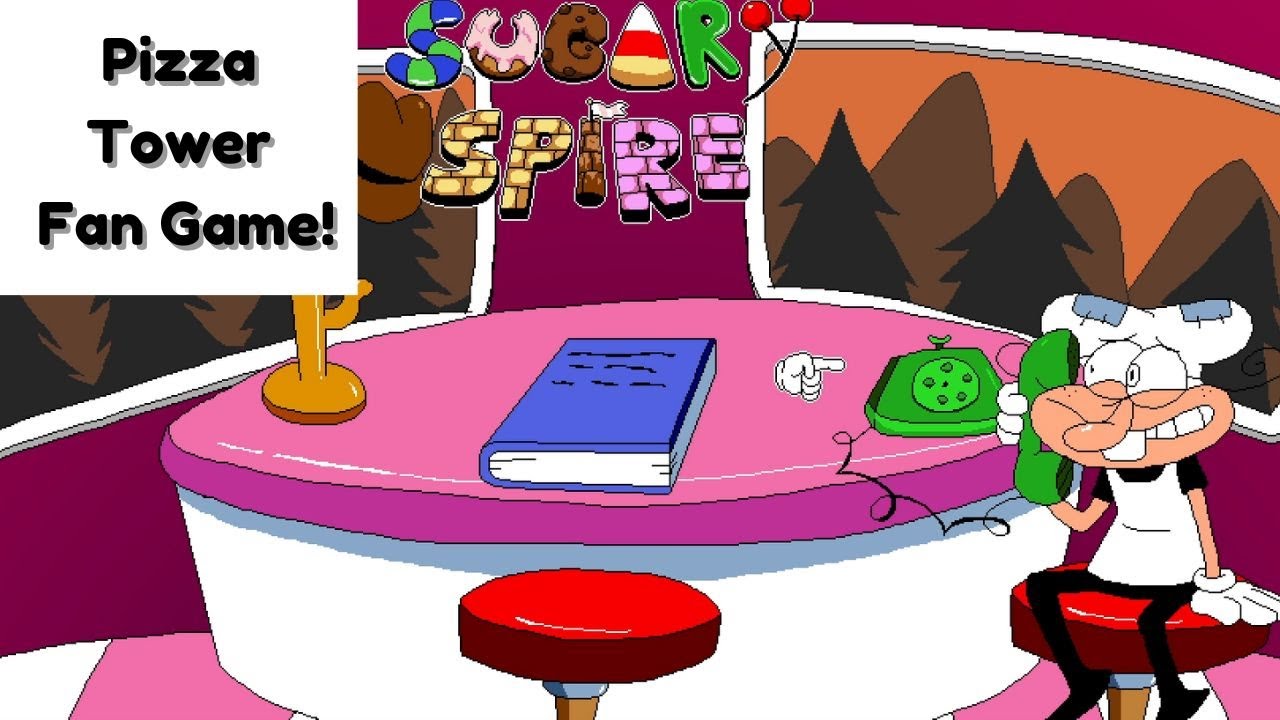 Pizza Tower Fan Game! - (Sugary Spire) - YouTube