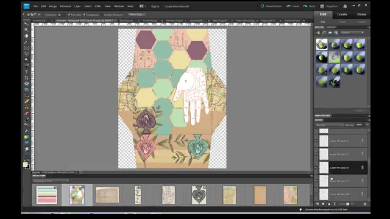 How I Make Digital Collages - YouTube
