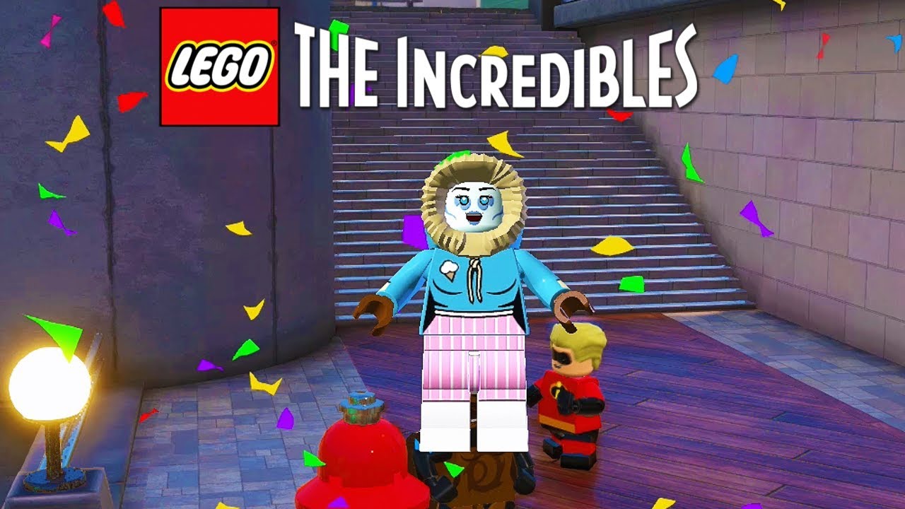 LEGO The Incredibles How to Unlock Brainfreezer Goon (Complete Ice ...