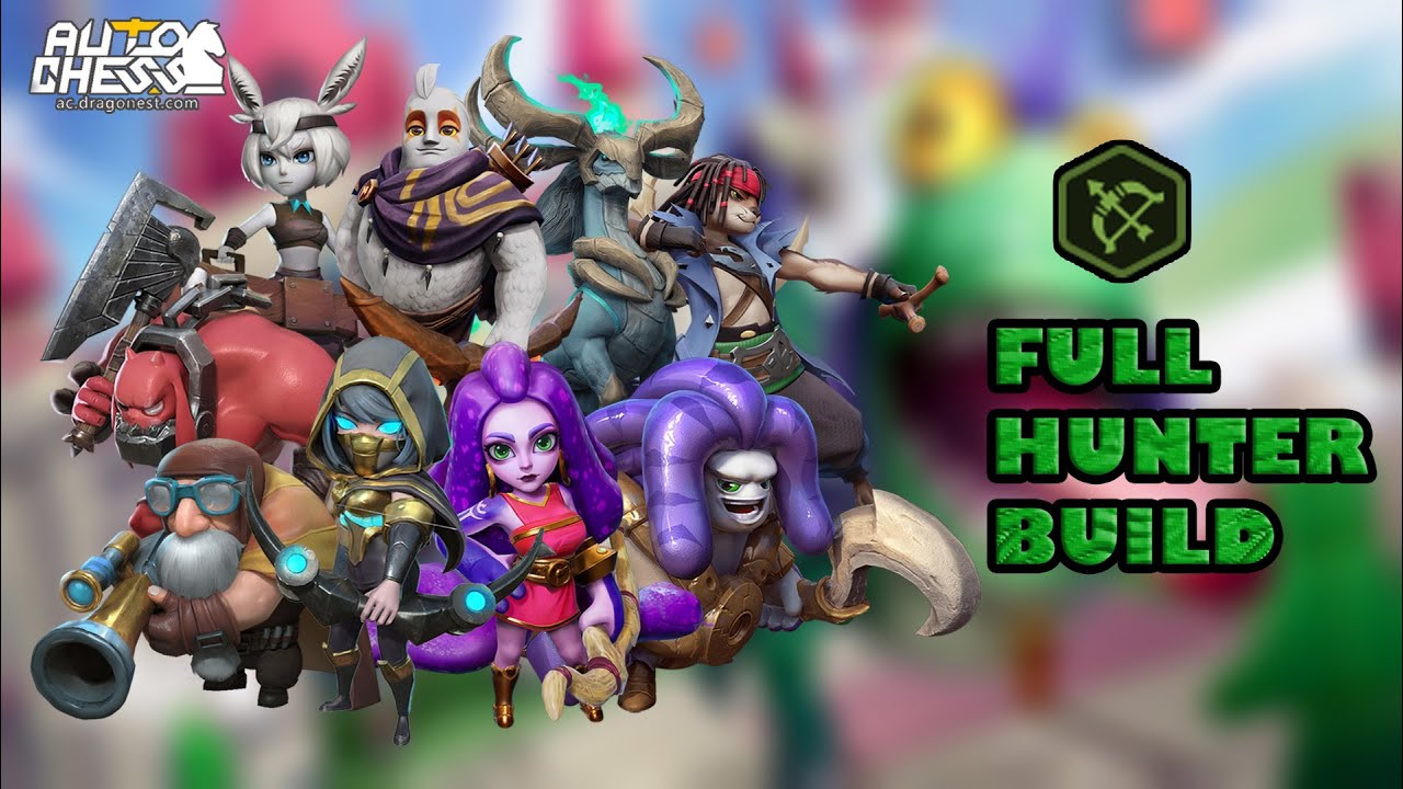 9 HUNTER Chance "KNOCKBACK" Enemies Make Them Retreat - Auto Chess ...