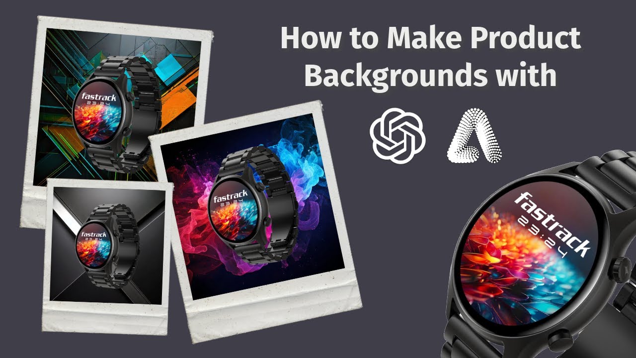 Create STUNNING Product Backgrounds With Adobe Firefly In Minutes - YouTube