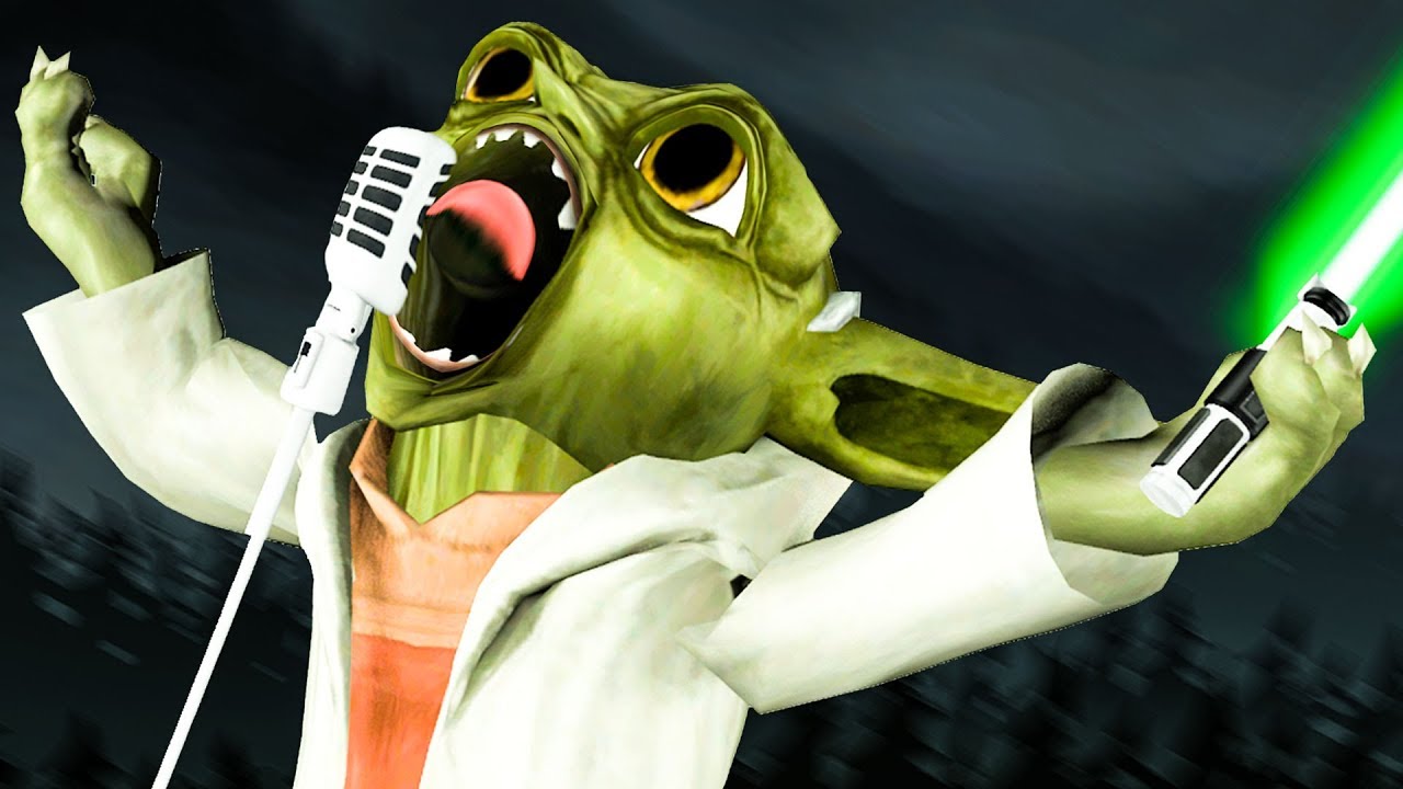 YODA'S REAL SINGING VOICE?!? (it's actually AMAZING) (Star Wars RP ...