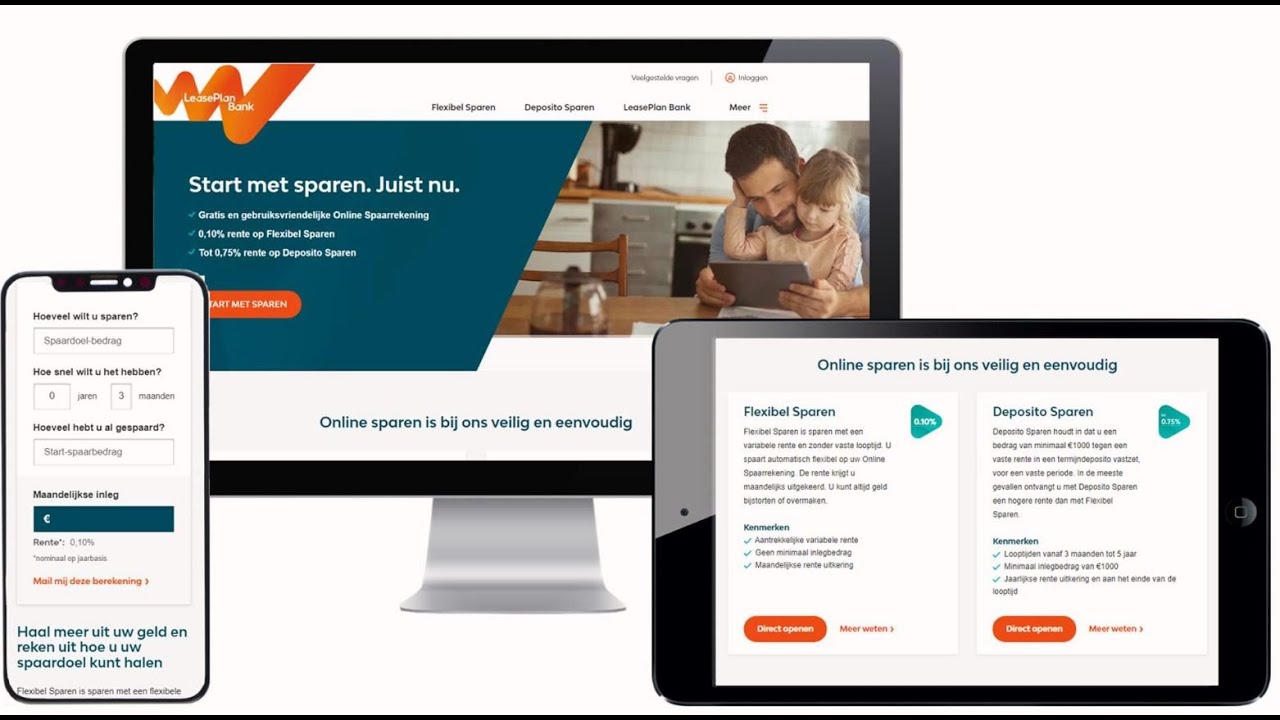 LeasePlan Bank presenteert: een nieuw webdesign! - YouTube