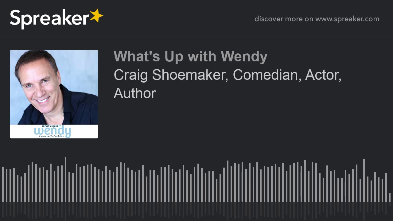 Craig Shoemaker, Comedian, Actor, Author (part 2 of 2) - YouTube