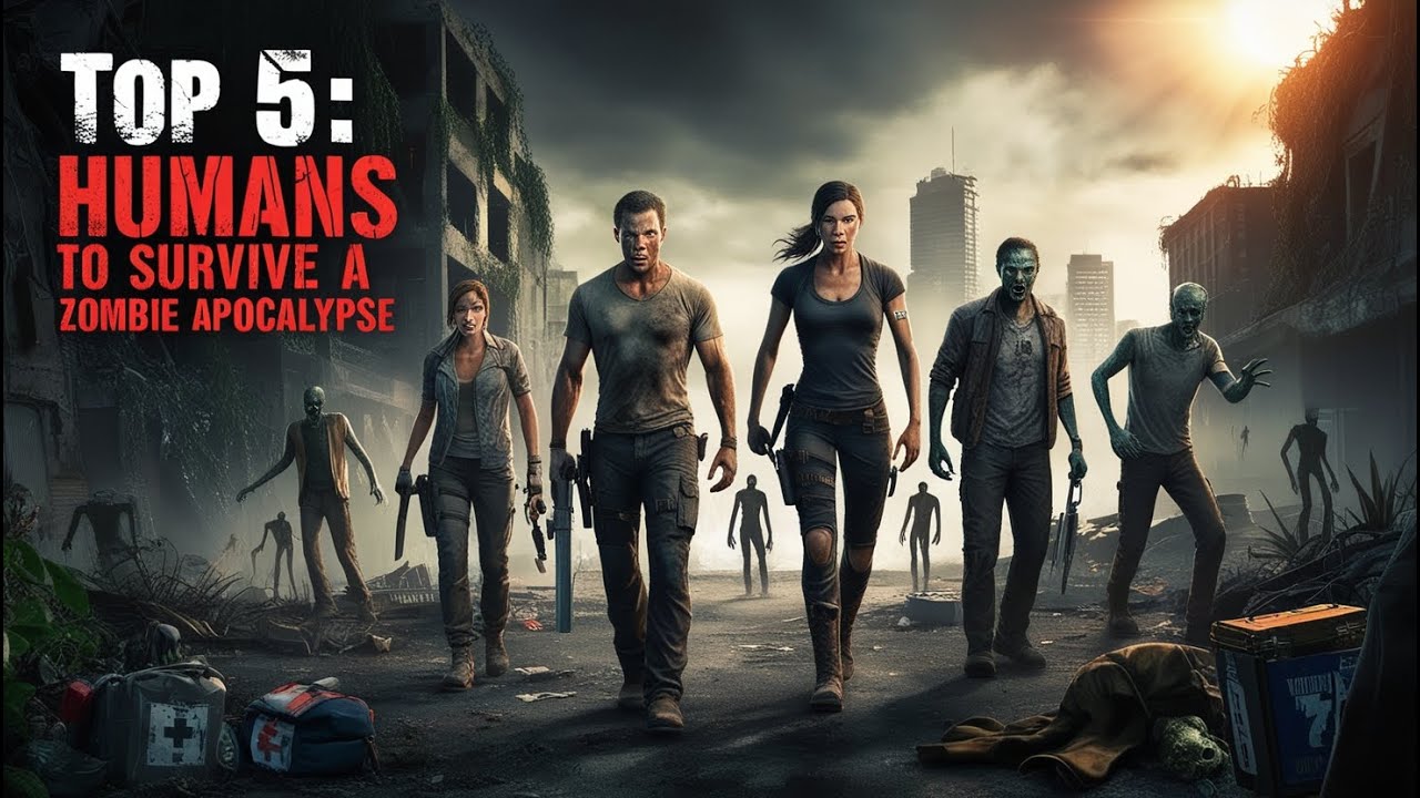 Top 5: Humans to Survive a Zombie Apocalypse" - YouTube