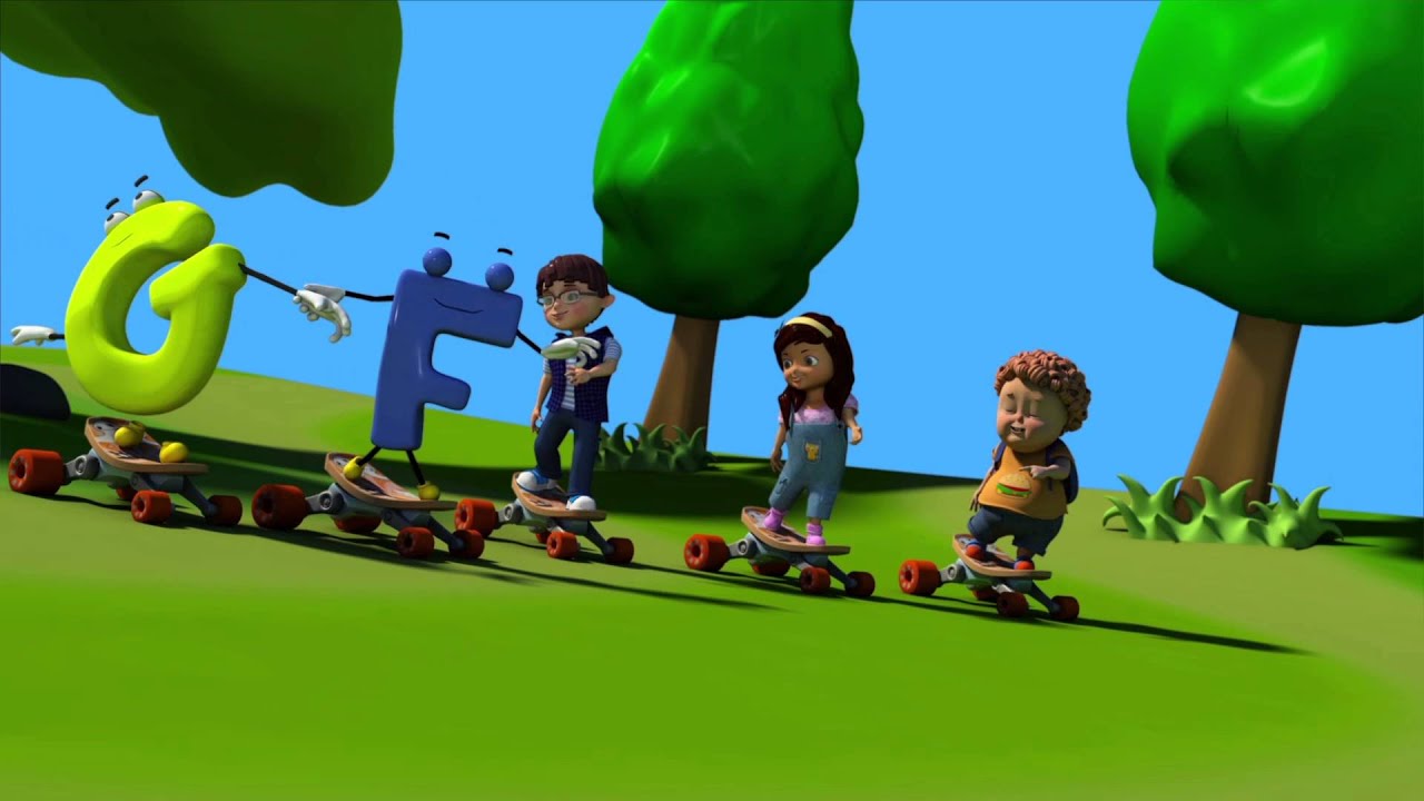 Learn with fun ABC in Kiddy World - YouTube