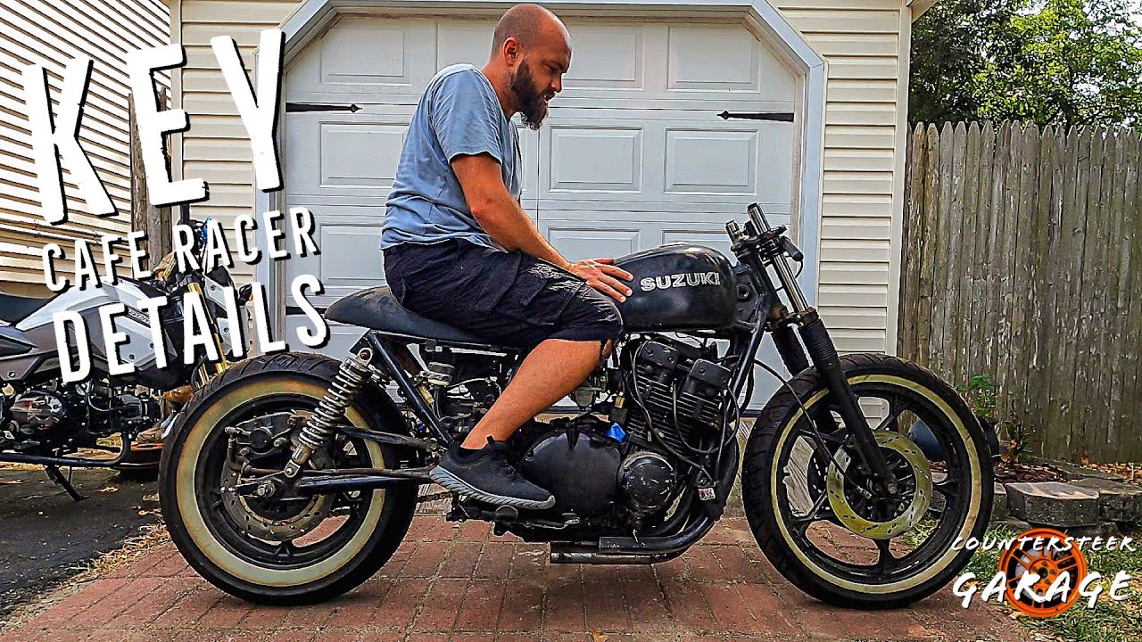 Dialing in that Café Racer Stance - YouTube