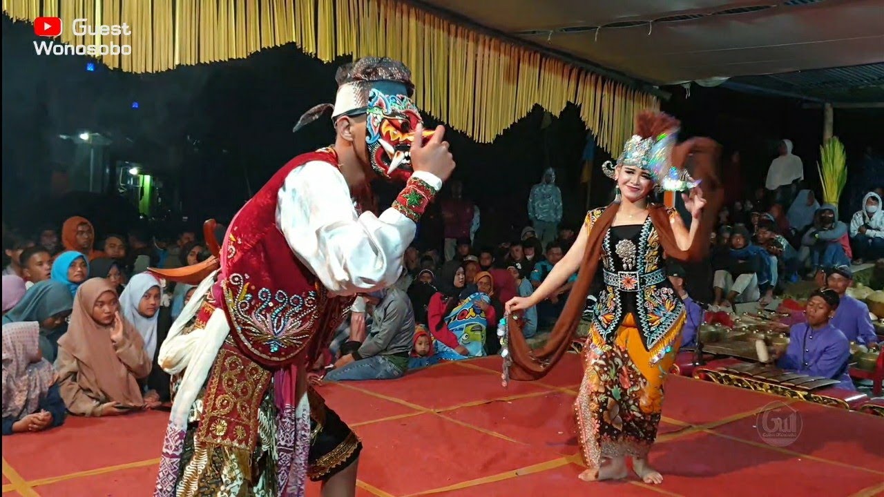 tari topeng lengger wonosobo, Sarindoro LRB tanggek - YouTube