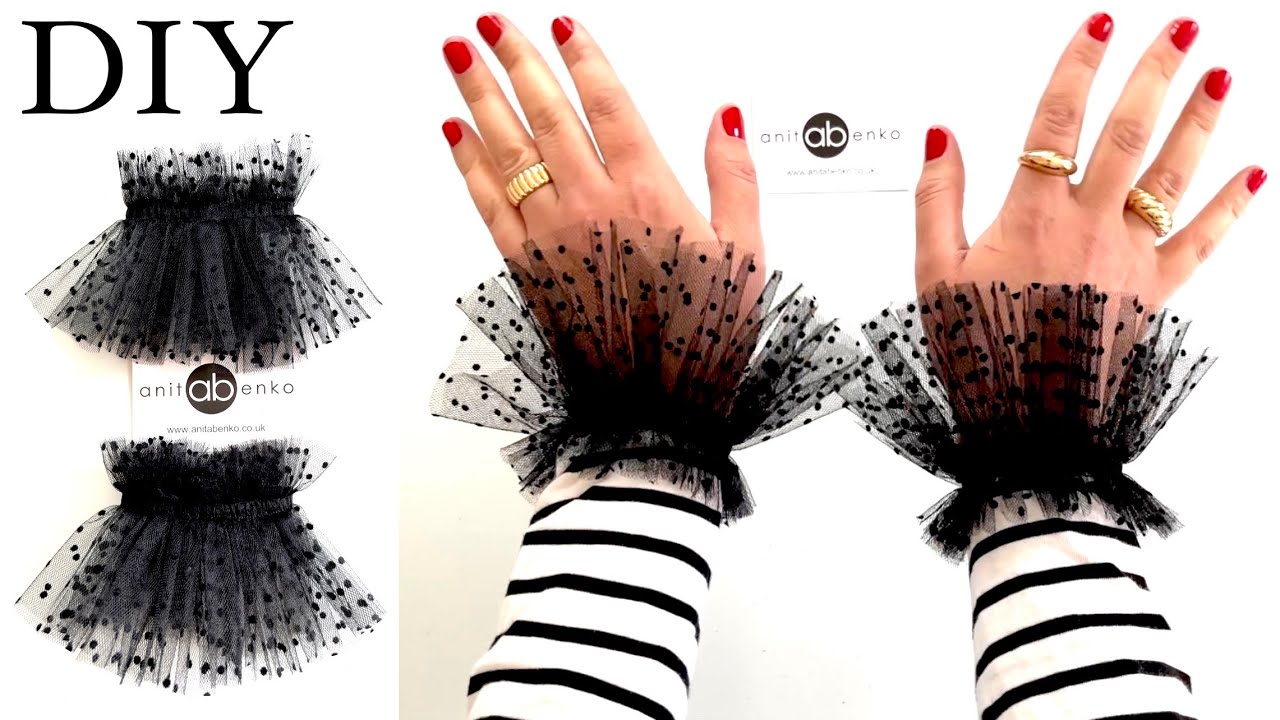 Hand cuff tutorial, How to make Cuffs, Wrist cuff Sewing tutorial ...