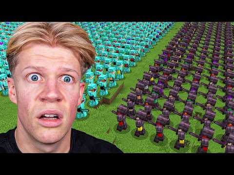 Ik Startte De Grootste Minecraft Oorlog Ooit...