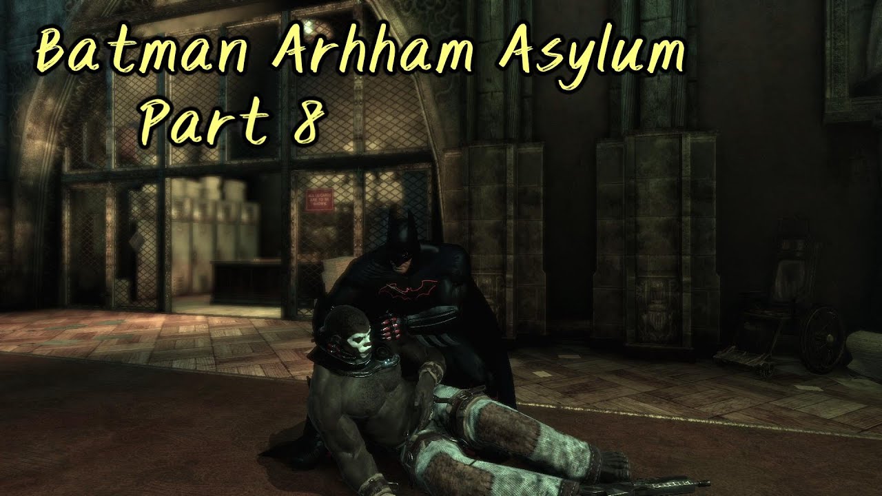 Batman: Arkham Asylum - Part 8 | The Arkham Records Room - YouTube