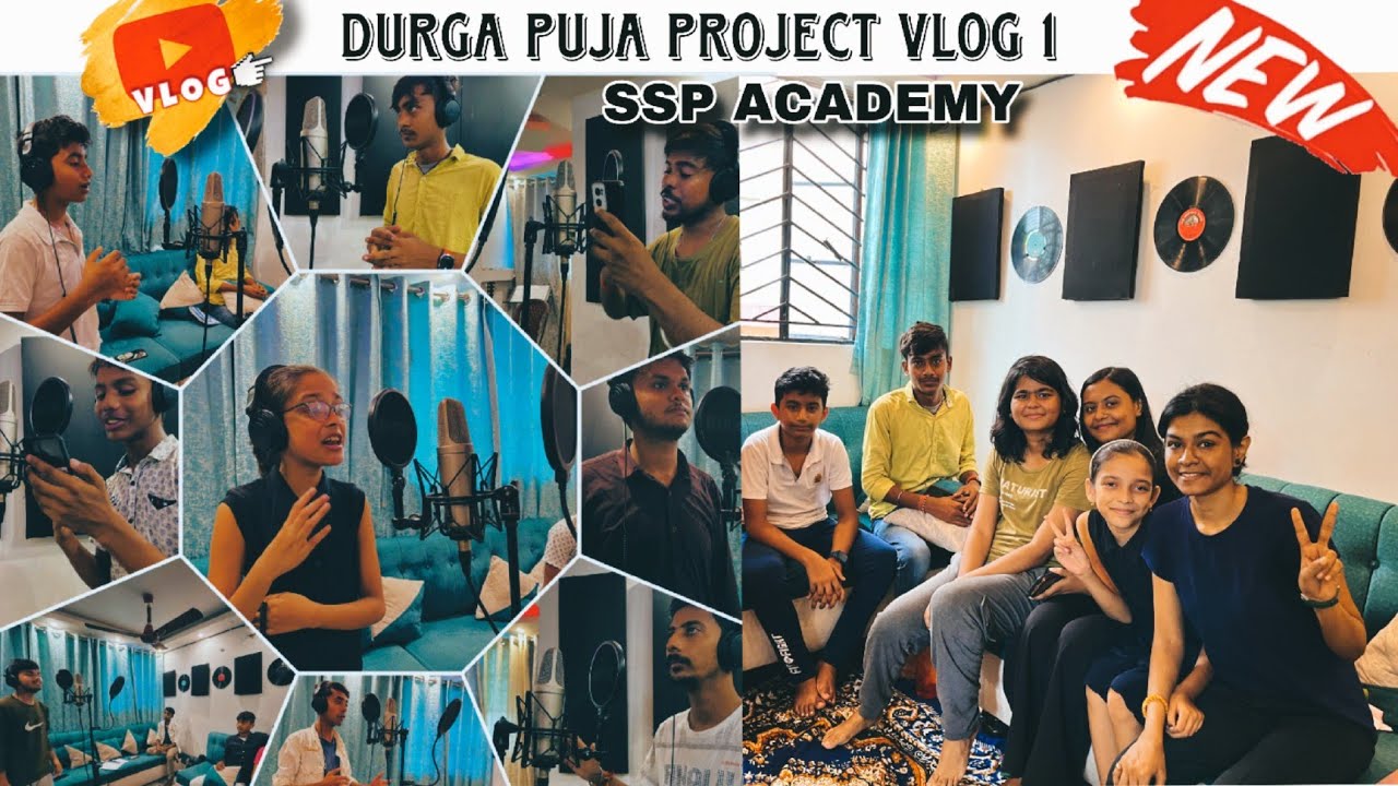 SSP ACADEMY STUDENT PROJECT VLOG 1 - Behind The Scenes - Music School ...