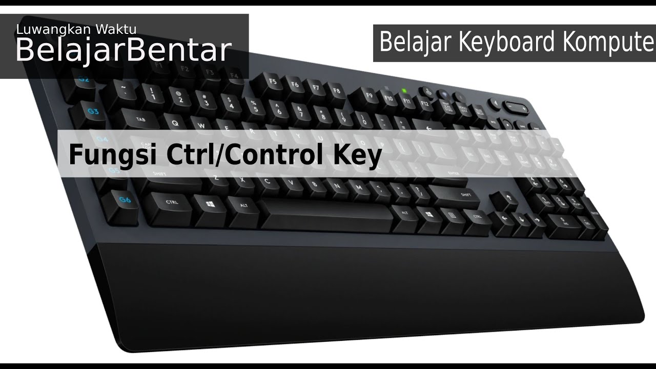 Fungsi Tombol Keyboard Ctrl Control Key pada Komputer PC Laptop ...