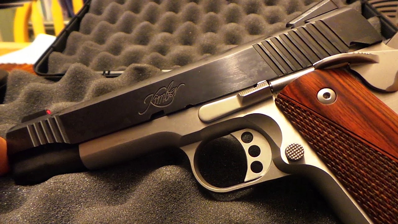 Kimber Commander 1911 .45 ACP - YouTube