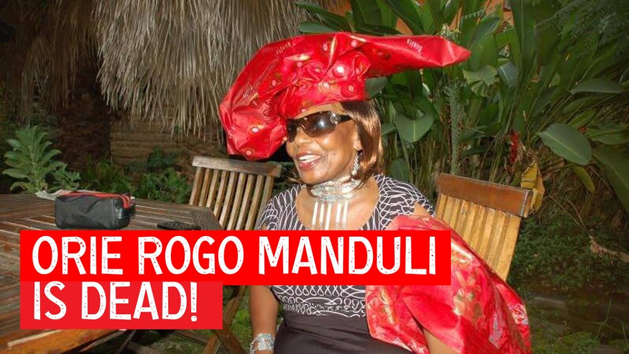 Orie Rogo Manduli is dead! - YouTube