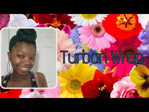 Cute turban wrap 💐
