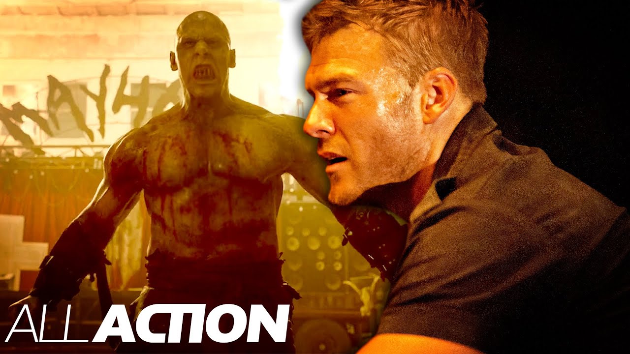 Alan Ritchson vs. The Ogre | Blood Drive | All Action - YouTube