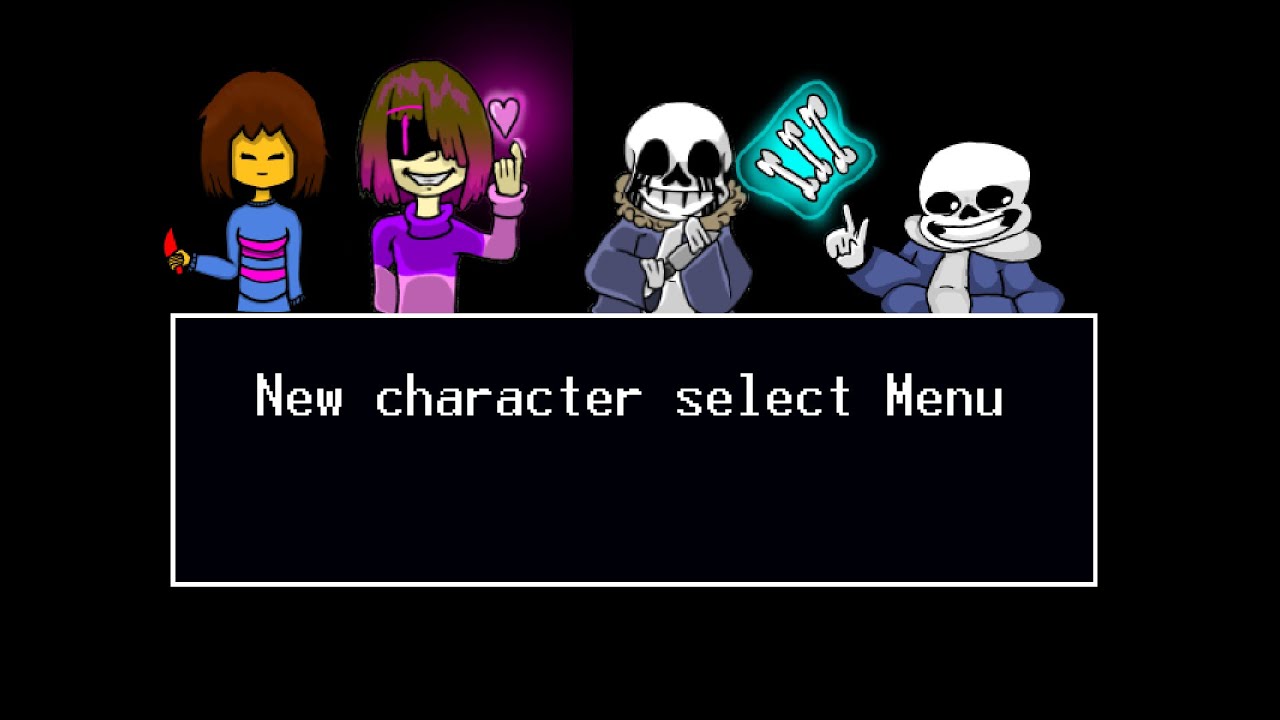 New character select menu - YouTube