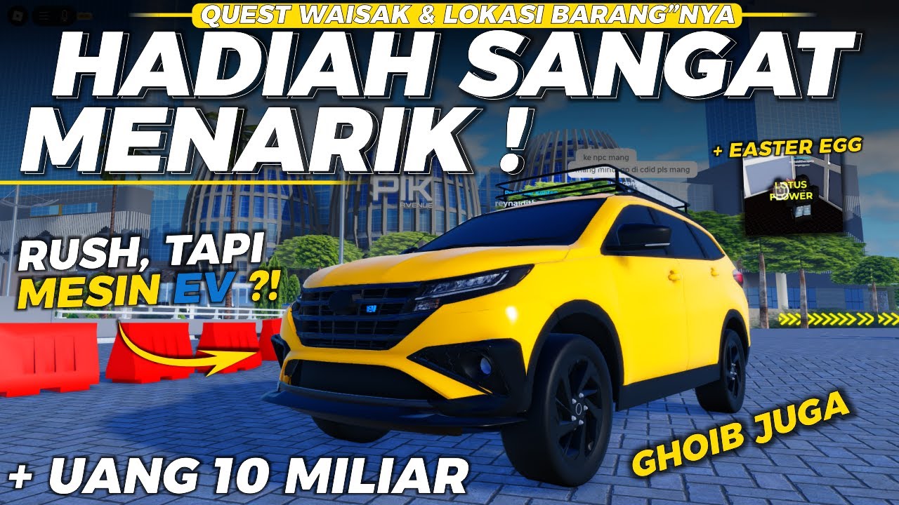 UPDATE BARU Banjir CODE REDEEM‼️ Quest WAISAK Demi Mobil SPESIAL ...