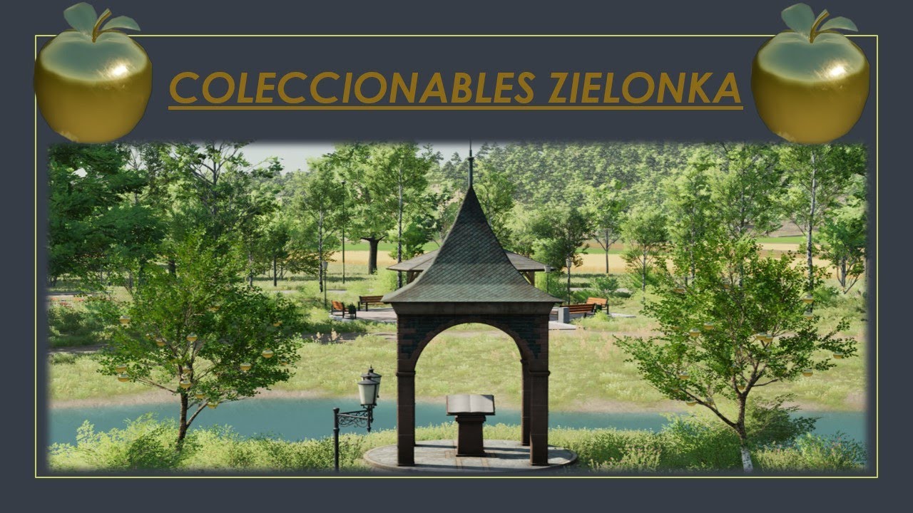 Conseguir COLECCIONABLES MAPA ZIELONKA-ARBOLES DE LA VIDA 〰️#fs22 #farmingsimulator22 # ...