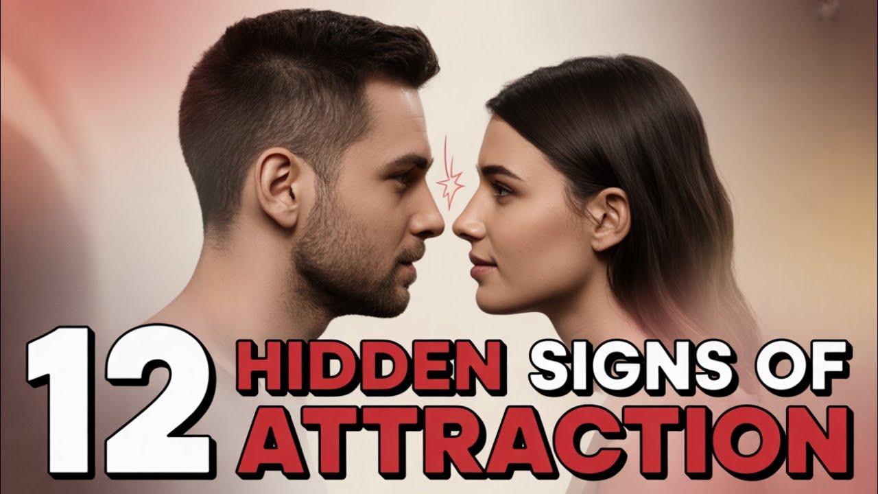 12 Hidden Signs of Mutual Attraction Between Two People - YouTube