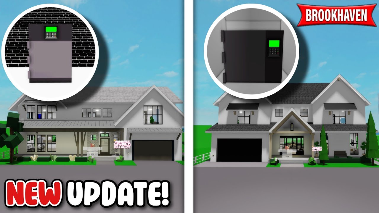 **SECRET SAFE LOCATIONS** IN NEW FREE & PREMIUM HOUSE UPDATE IN ...