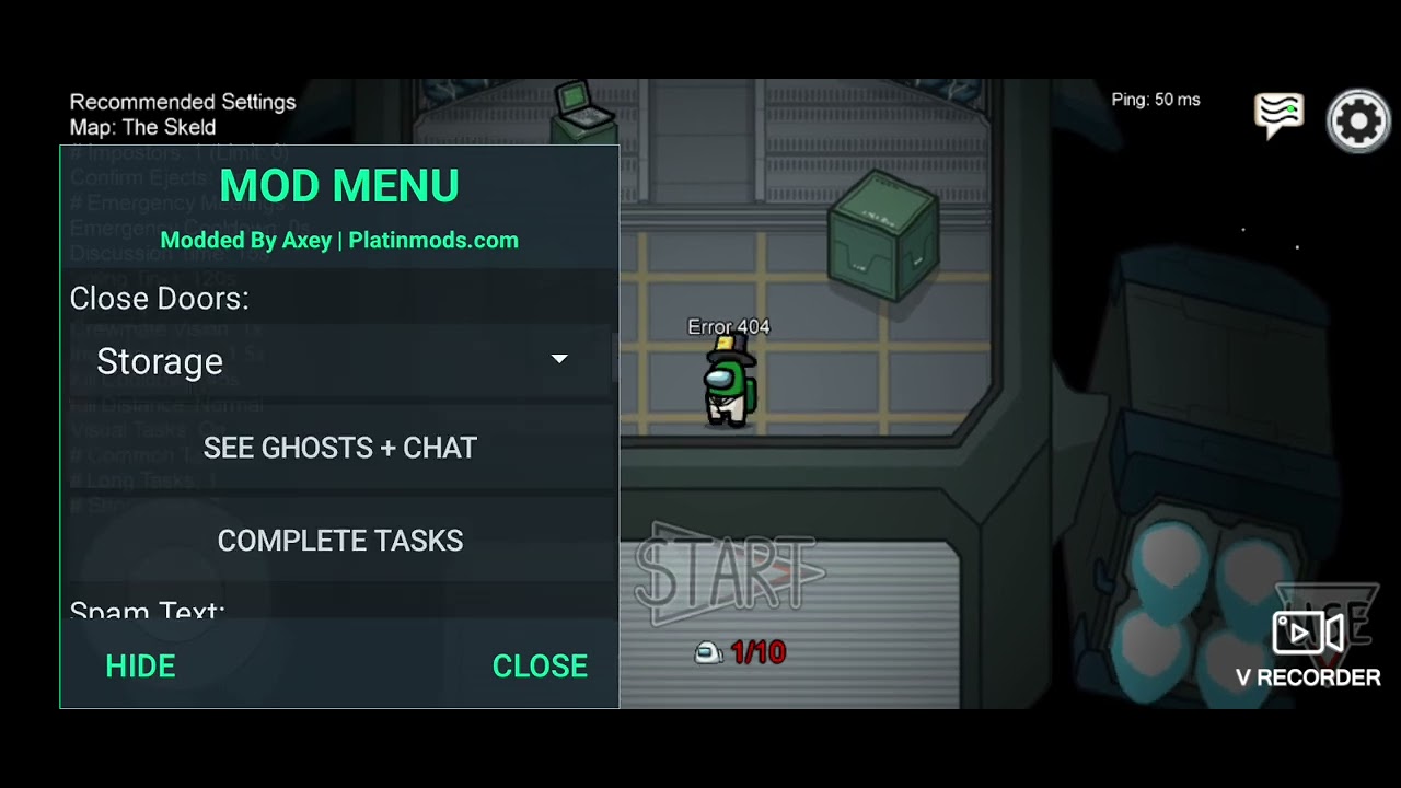 Among us Free admin (scripts) pt 3 last part - YouTube