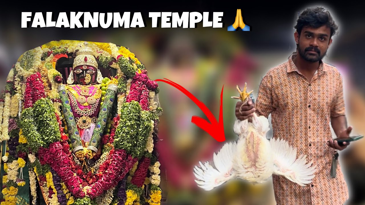 FALAKNUMA TEMPLE VLOG 🙏 - YouTube