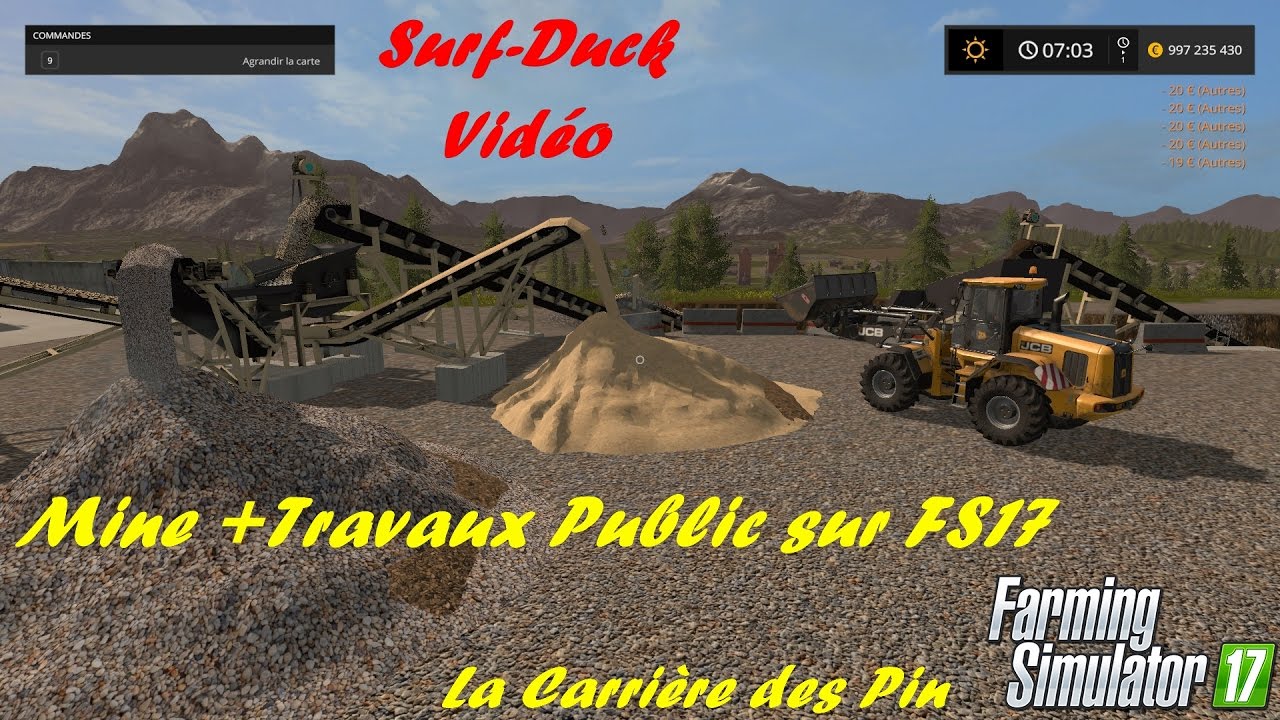 [FS17] La Mine et Travaux Public épisode#1 - YouTube