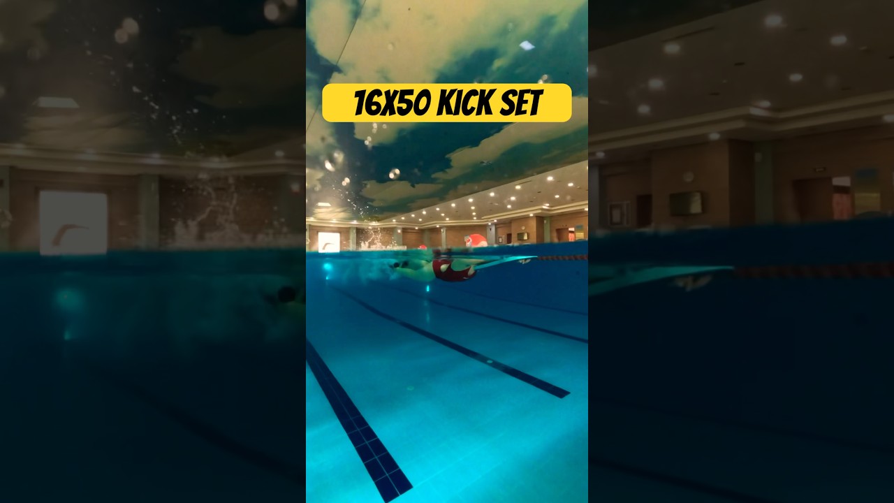 Kick Set! For the best kick improvoment, use a swimming kick set! # ...