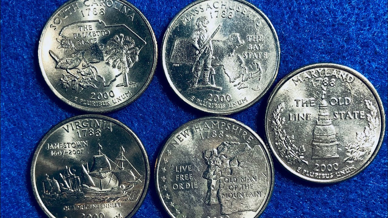 United States Error Quarters 2000 - YouTube