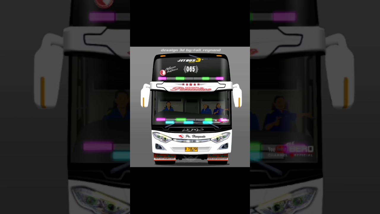 Animasi Vector Strabo bus jb3 - YouTube