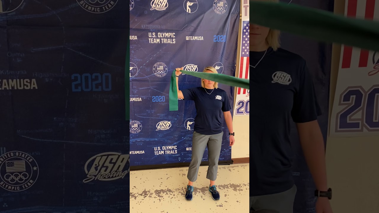 Banded Shoulder External Rotation Walk Outs at 90 90 - YouTube