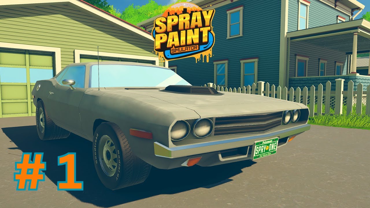 Spray Paint Simulator - Episode 1 - YouTube