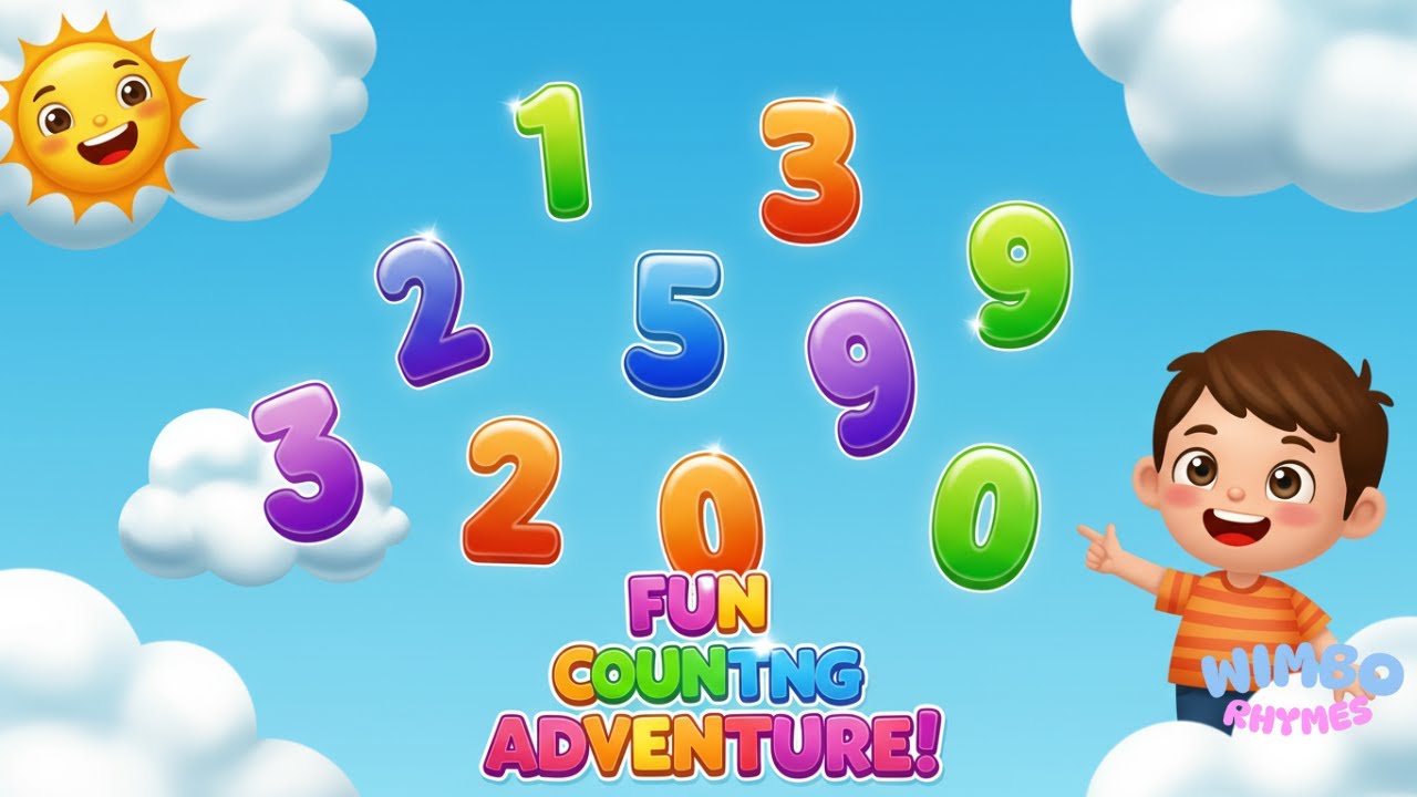 Fun Counting Adventure! | Learn Numbers 1-20 for Kids | WimboRhymes🎶 ...