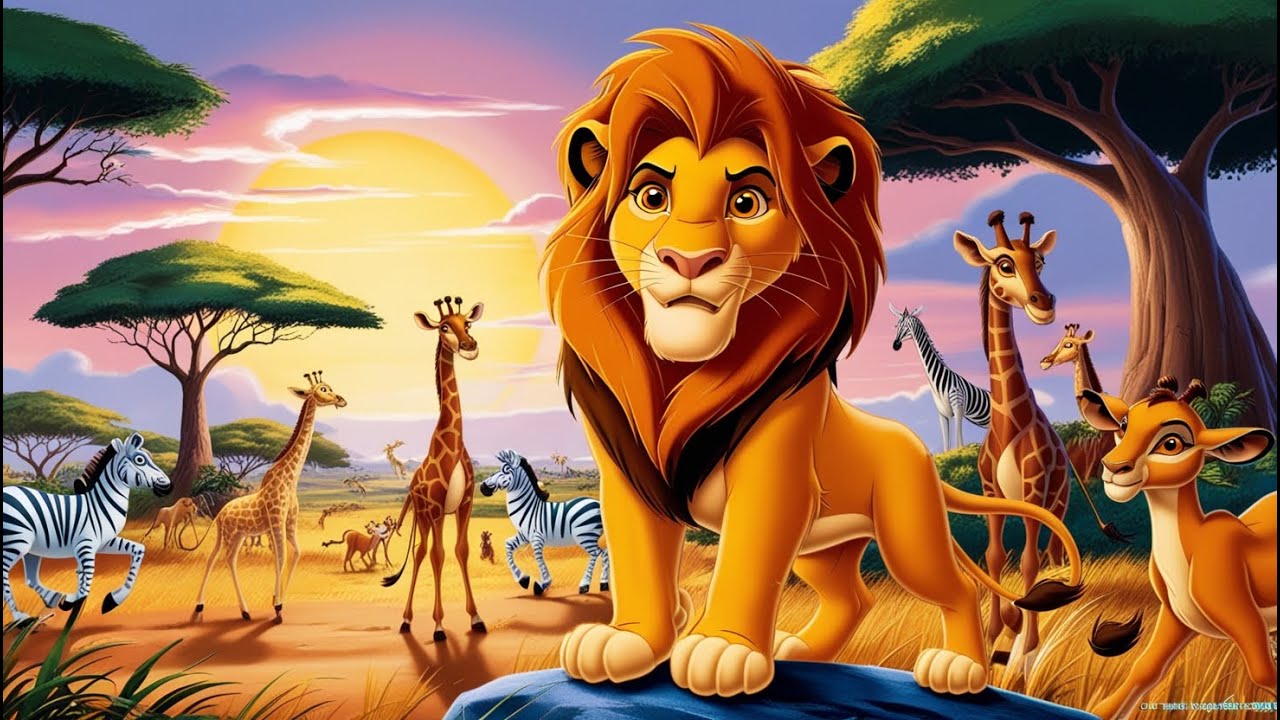 The Lion King – Simba’s Brave Adventure 🦁 | Kids Bedtime Story - YouTube