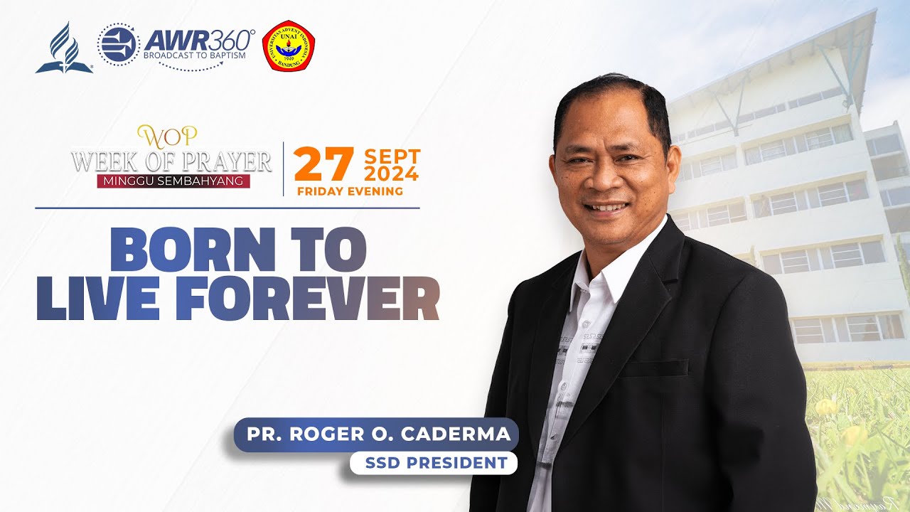 🔴 [LIVE] Born To Live Forever - Pr. Roger O. Caderma - YouTube