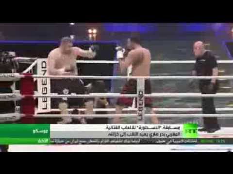 Moroccan champion Badr Hari regain the title of the legend of combat games