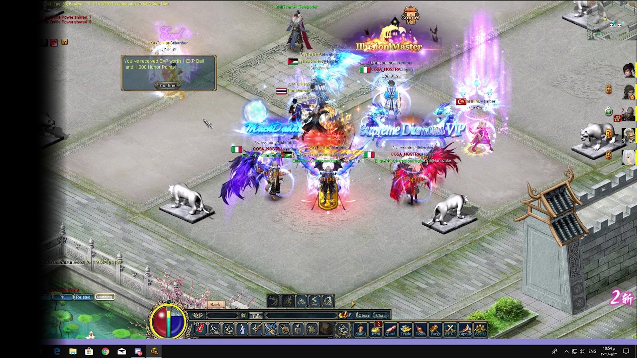 Conquer Online 3.0 ~ Dark & Snow white stpk - YouTube