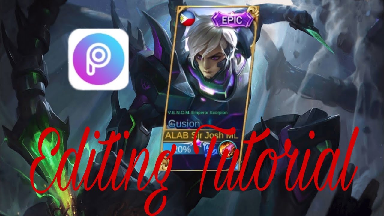 ML Frame Skin Edit | Editing Tutorial | Using PicsArt | Subscribe ...