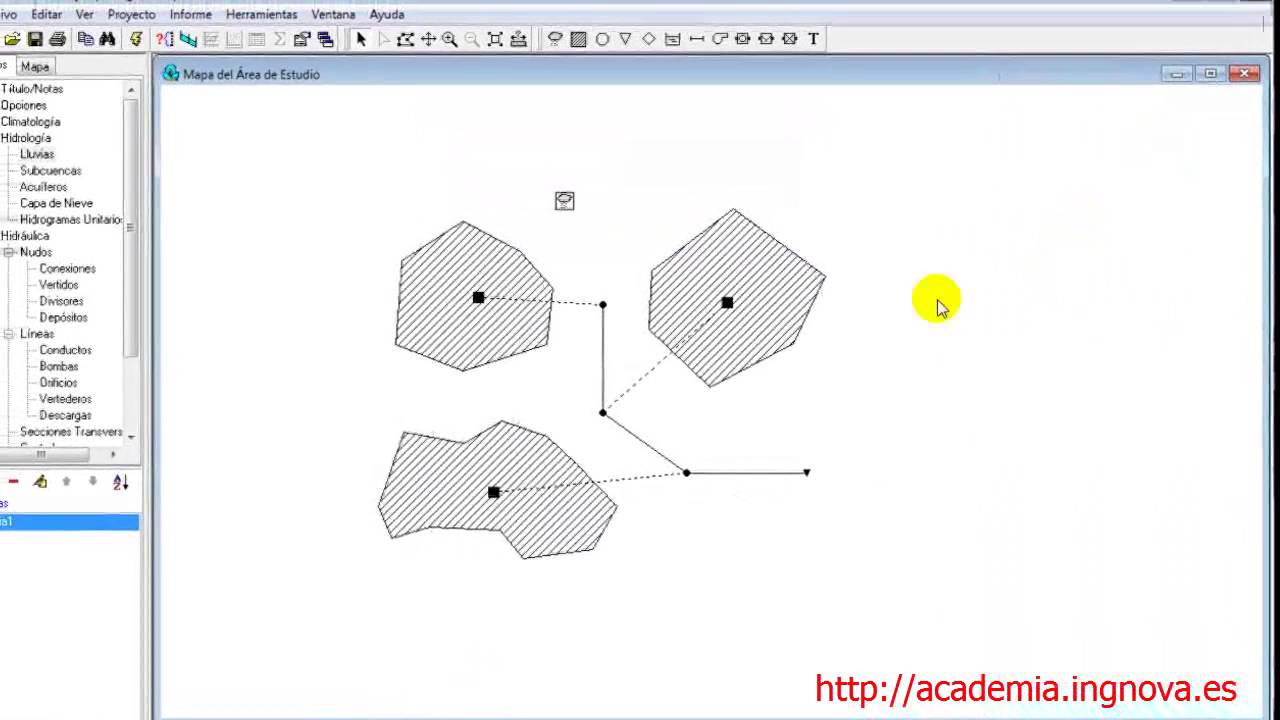 SWMM 5.0 2 2 Opciones Del Esquema 1ª Parte 7 - YouTube