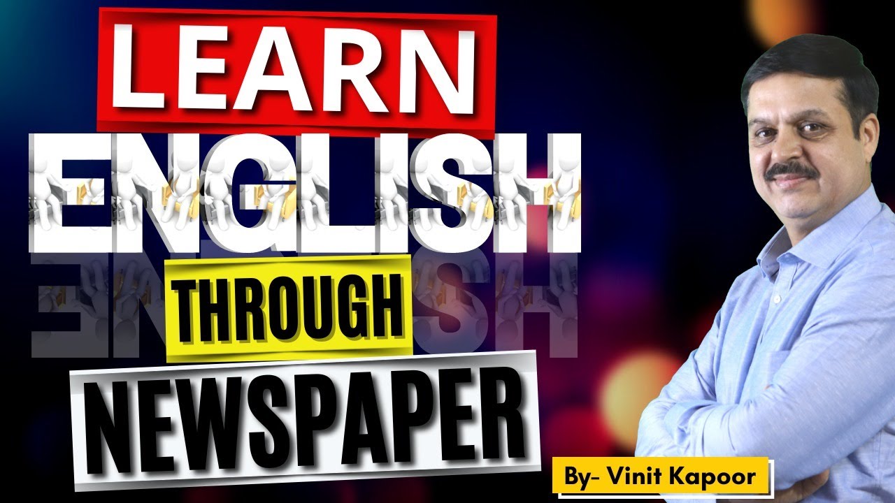 Learn English Through Newspaper Reading| How to Read English Newspaper ...