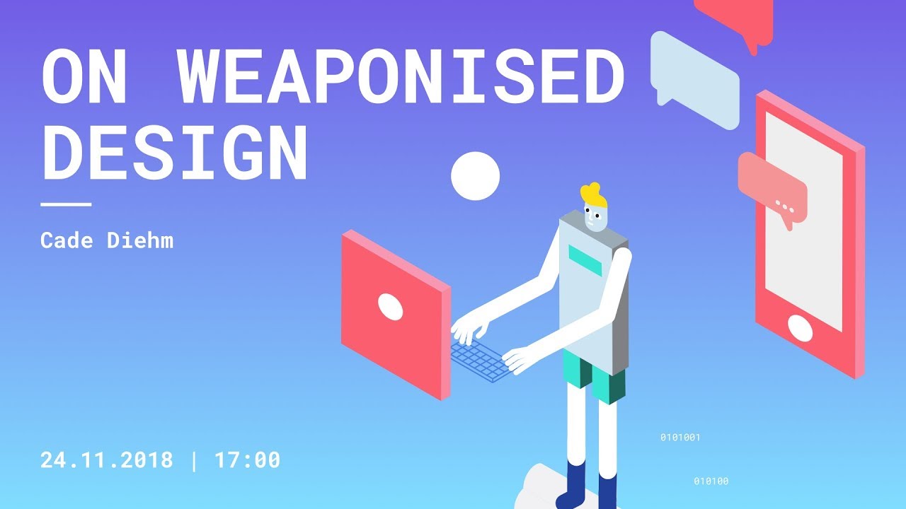 On Weaponised Design - Cade Diehm - YouTube