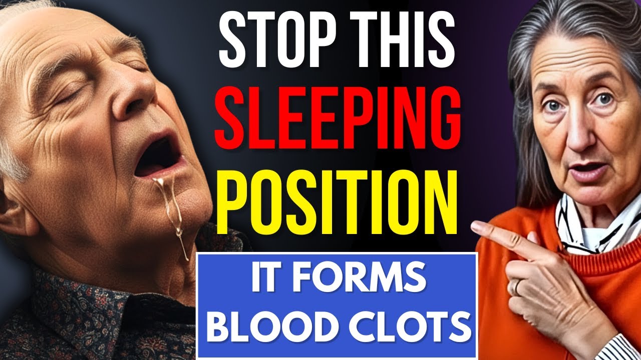 Seniors : THIS Sleeping Position Raises Stroke Risk Overnight. - YouTube