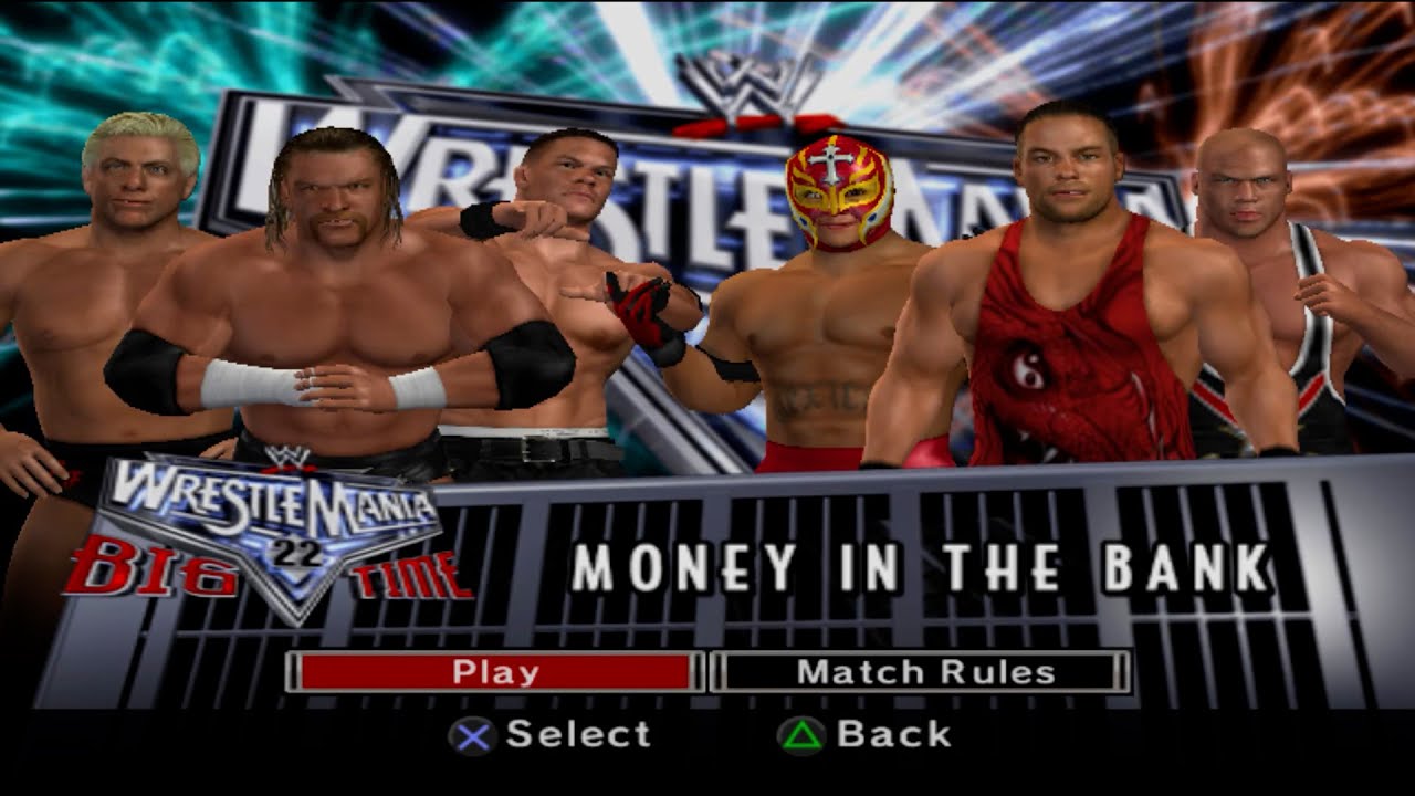 WWE SmackDown vs. Raw 2007 - Flair,Cena,RVD,TripleH,Mysterio,KurtAngle ...