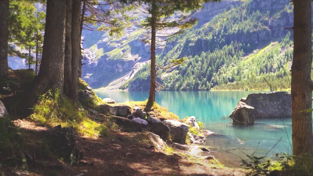 VINDORA - Switzerland, Kandersteg - Lake Oeschinen - Alpine Ambient - 1 ...