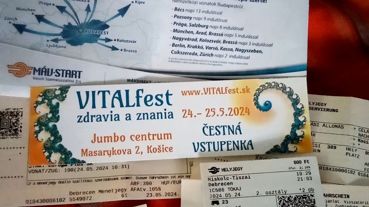 Élménybeszámoló a 2024-es Kassai lapos Földes konferenciáról, vitalfest.sk - YouTube