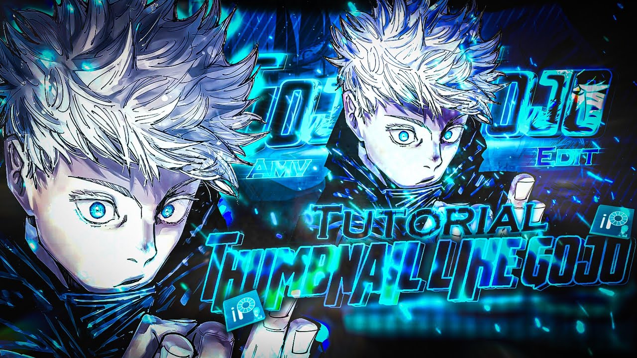 Thumbnail Like @GOJO | Ibis Paint X Tutorial! Thumbnail Tutorial ...